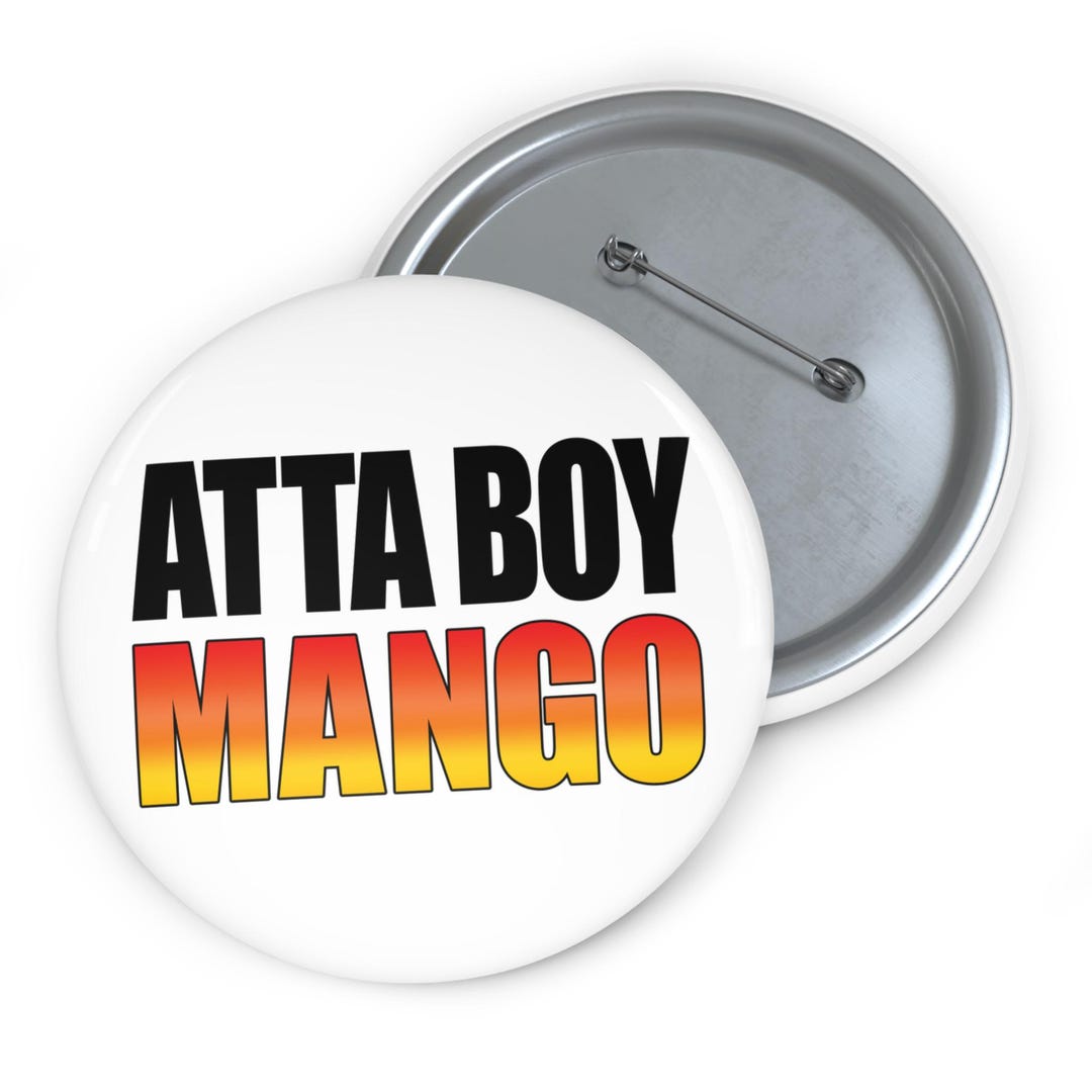 Atta Boy Mango - Button - Etsy
