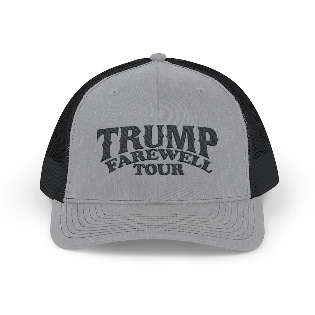 Trump Farewell - Embroidered Trucker Cap - Etsy