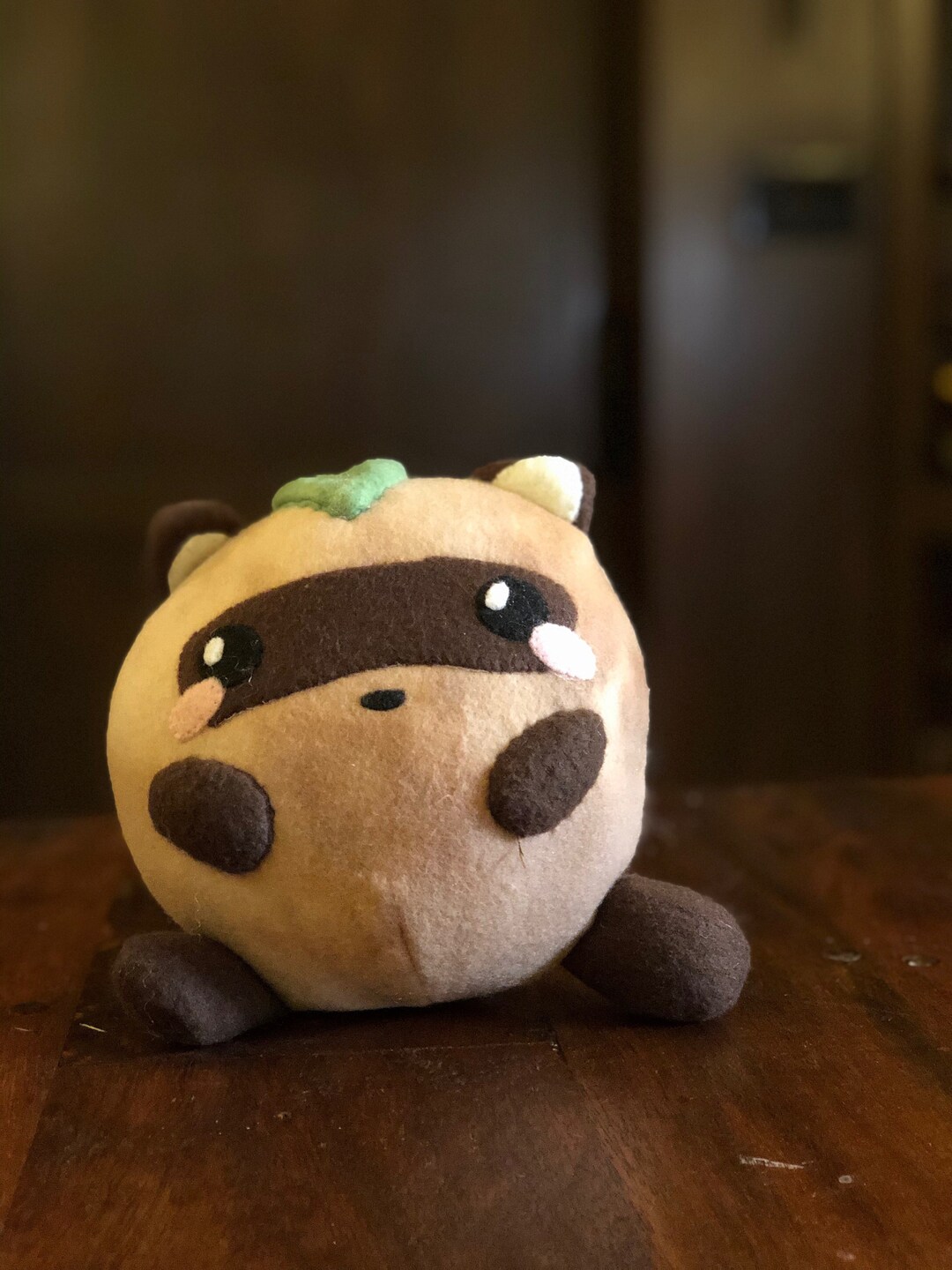 Tanuki (japanese Raccoon Dog) Plushie - Etsy