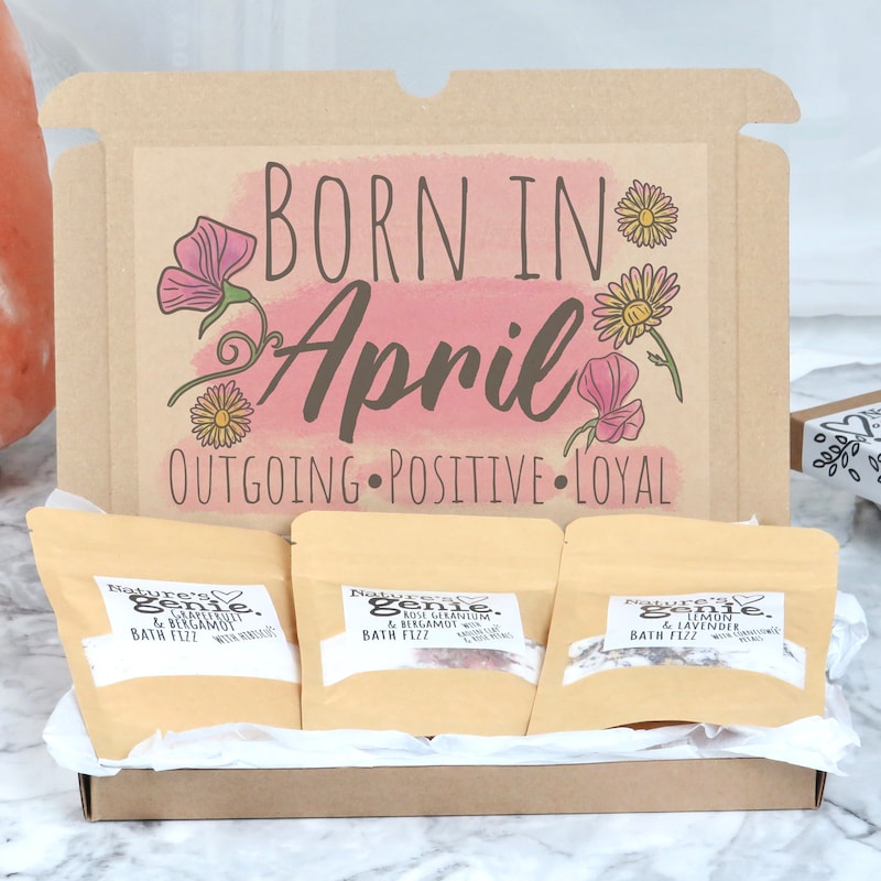 April Birthday - Etsy