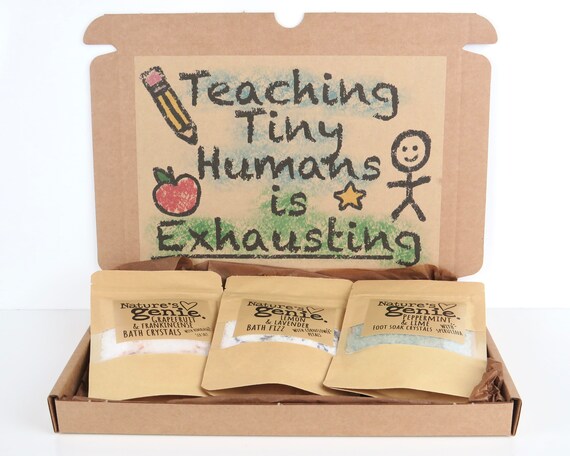 Teacher Gift Set Self Care Pamper Spa Set Teacher's Gift - Etsy