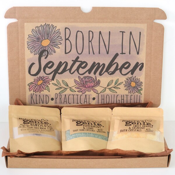 September Birthday - Etsy