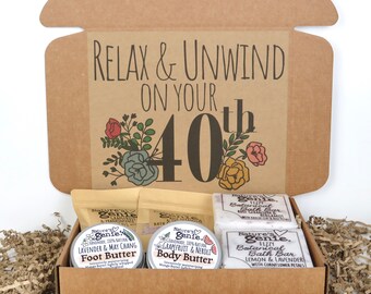 40th Birthday Hamper - Etsy