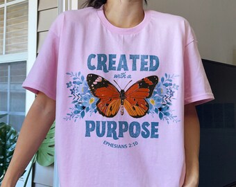 Don't Stress Over the Small Things Monarch Butterfly Crew Neck ...