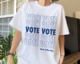 Vote Shirt, 2020 Election Shirt, Vote T-shirt for Men or Women, Voting ...