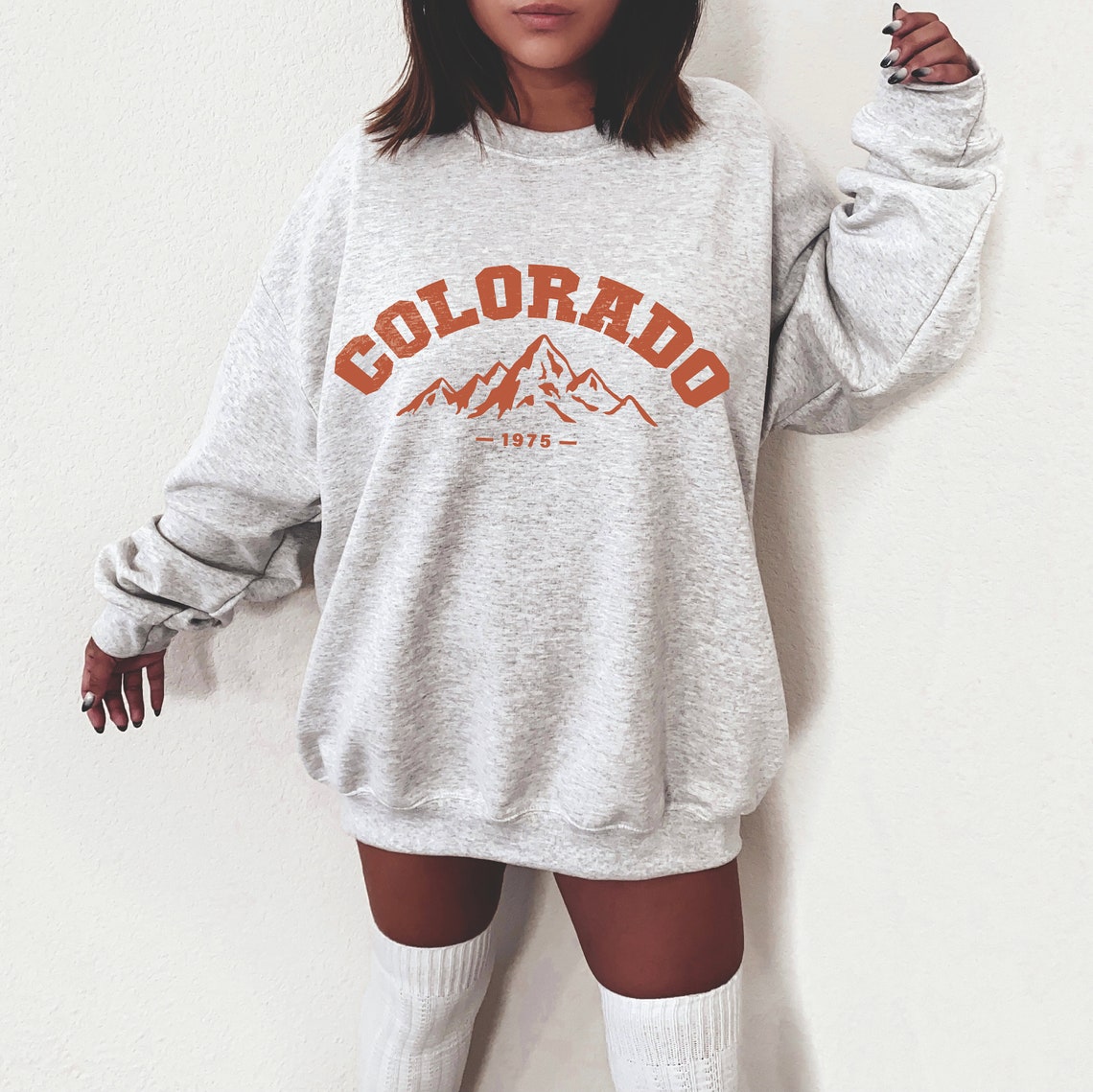 Colorado Sweatshirt Mountain Sweatshirt Trendy Sweatshirt - Etsy