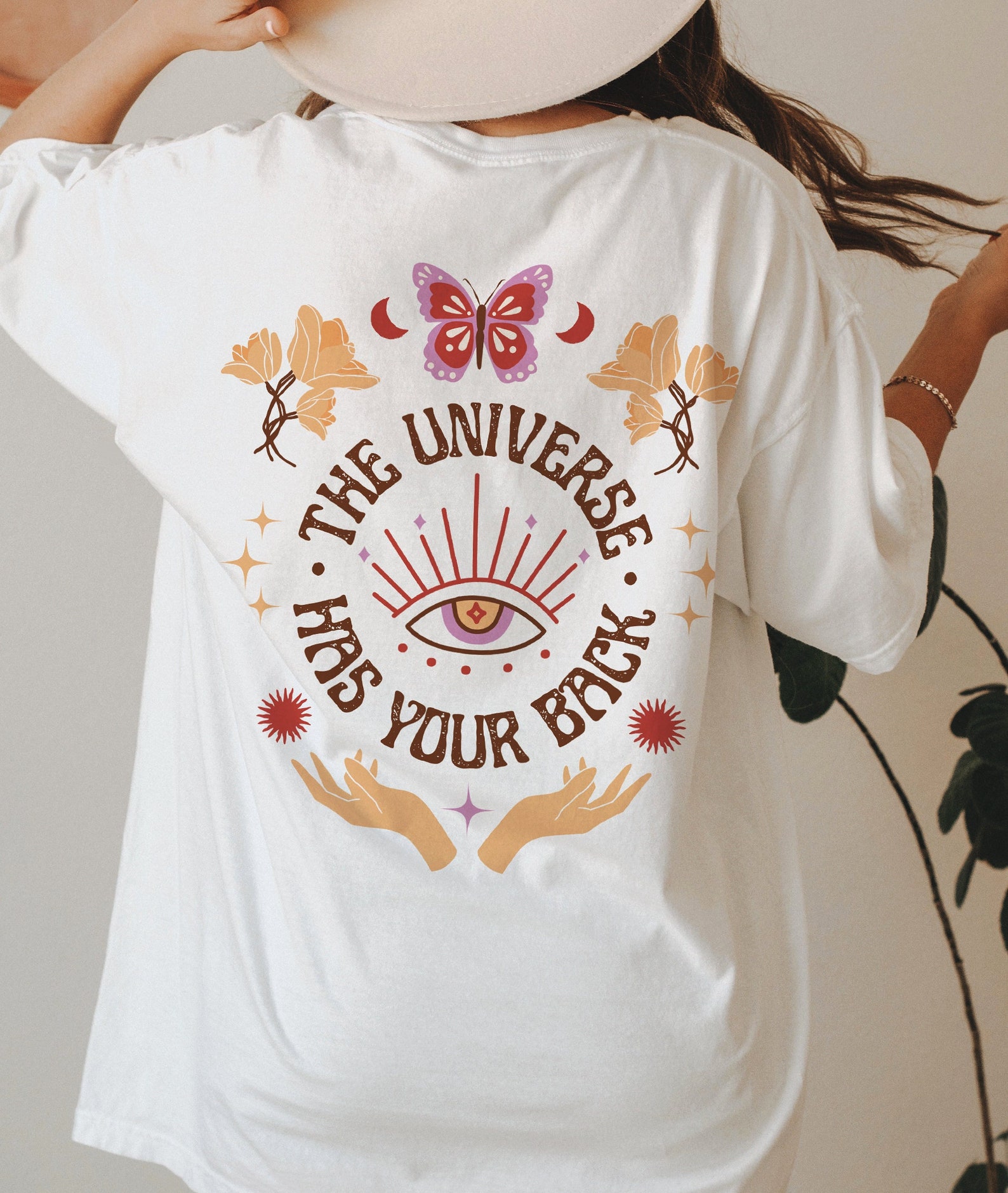 Mystical Shirt Evil Eye Shirt Celestial Sun and Moon Tarot - Etsy