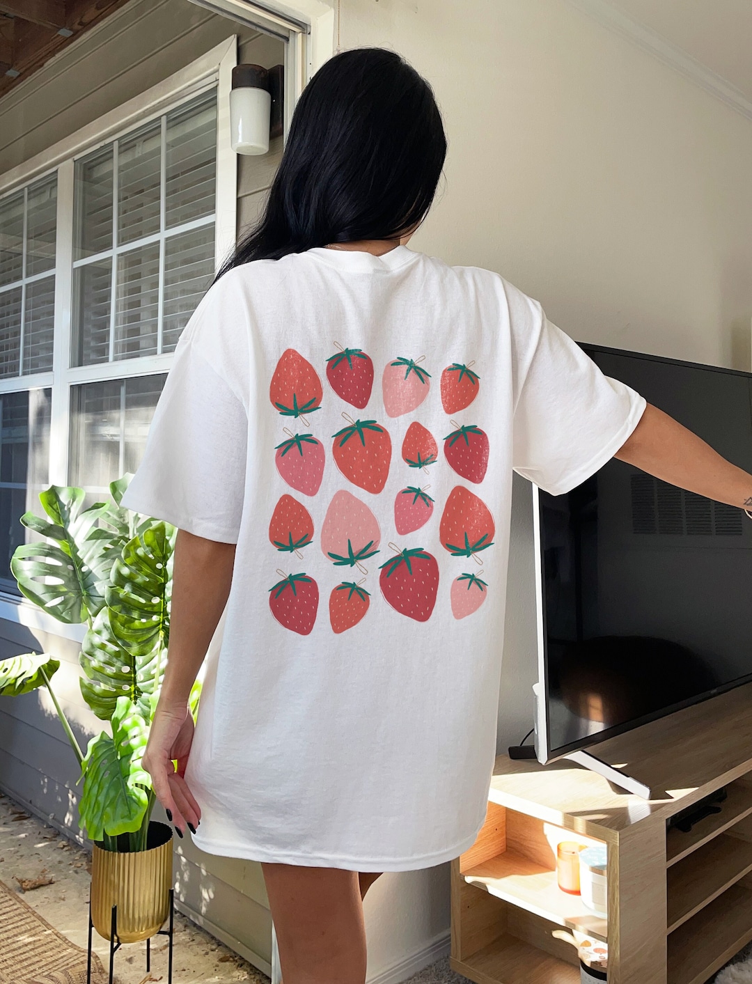 Strawberry Shirt Trendy Clothes Strawberry Clothes Strawberry Top ...