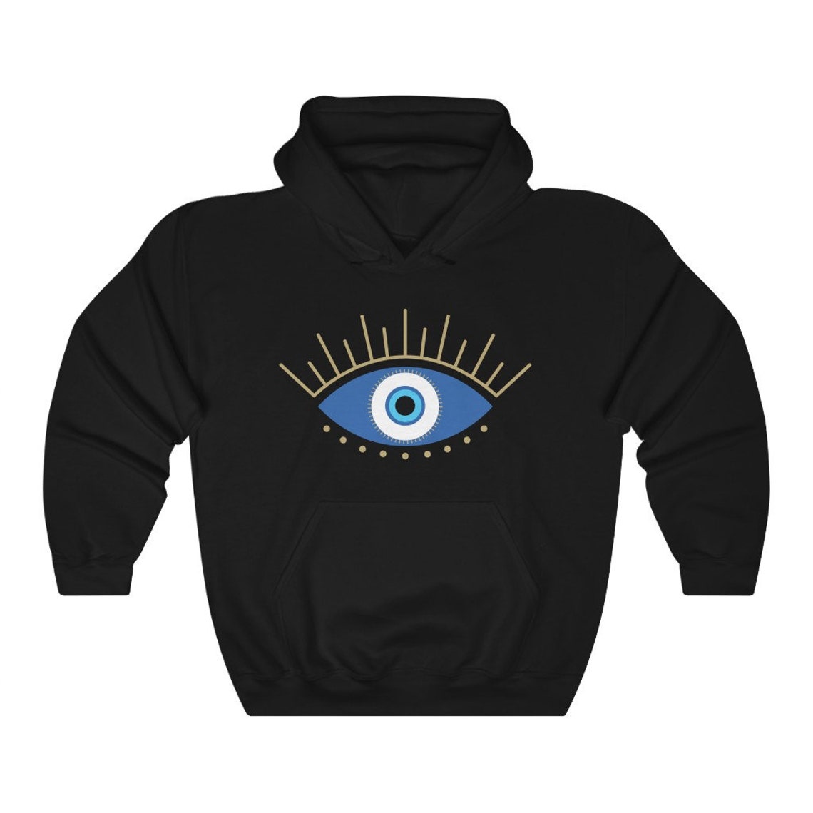 Eye Hoodie Evil Eye Clothing Evil Eye Shirt Trendy Clothes - Etsy