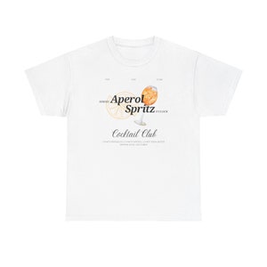 Aperol Spritz Cocktail Club Drinking Shirt Cocktail Lover Shirt ...