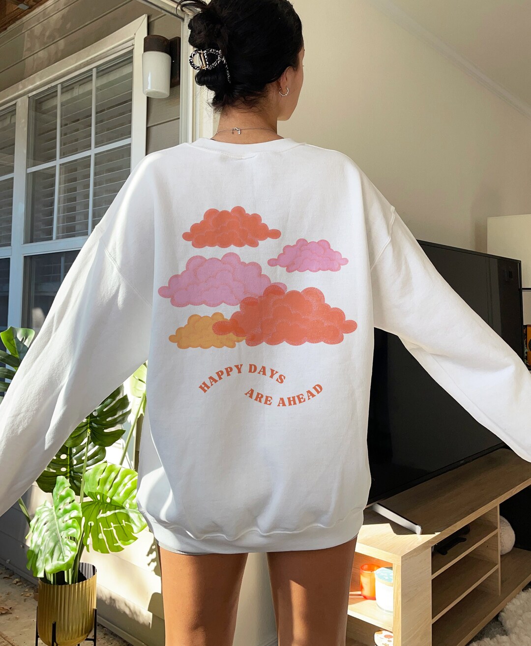 Happy Days Preppy Clothes Trendy Sweatshirt Mental Health Shirt ...