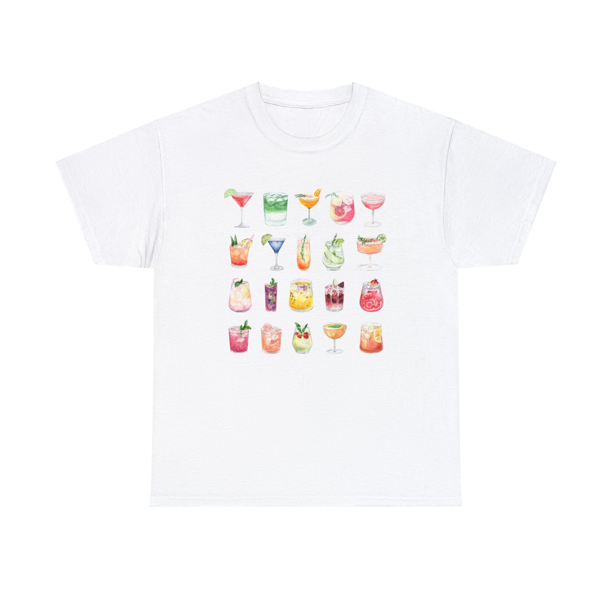 Cocktail Tshirt Drinking Shirt Bachelorette Merch Cocktail Gifts ...
