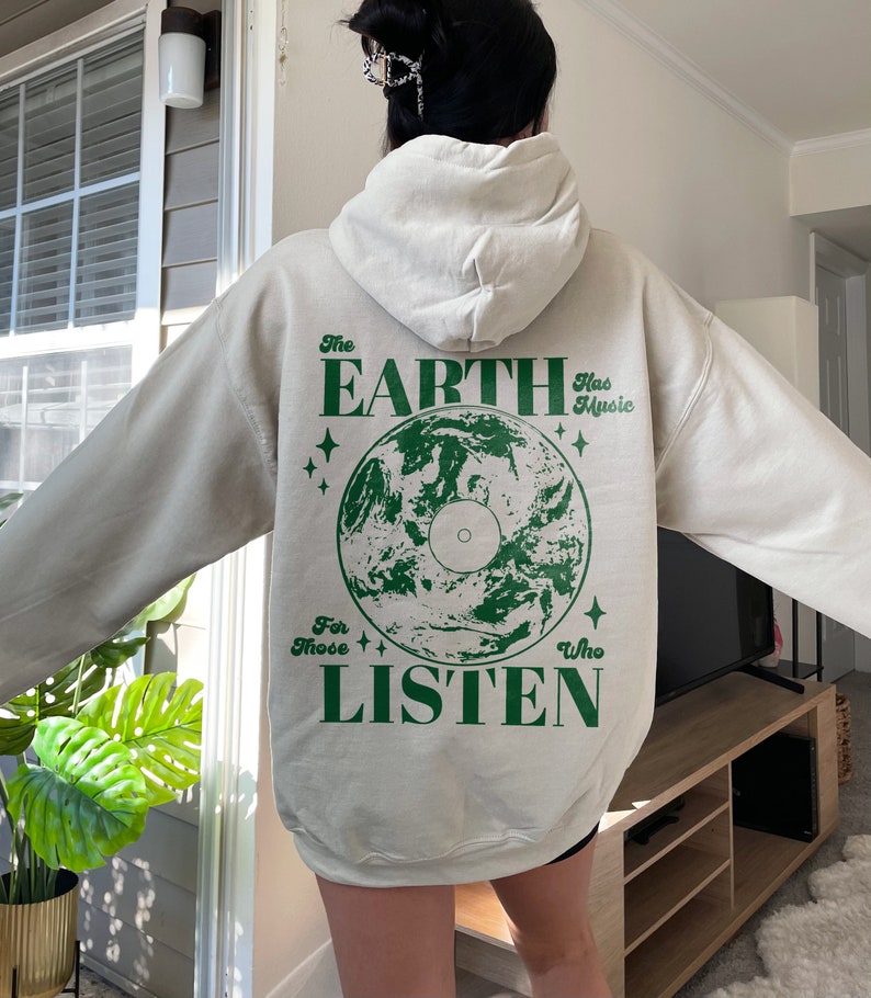 The Earth Has Music for Those Who Listen Poet Hoodie Trendy Hoodies ...