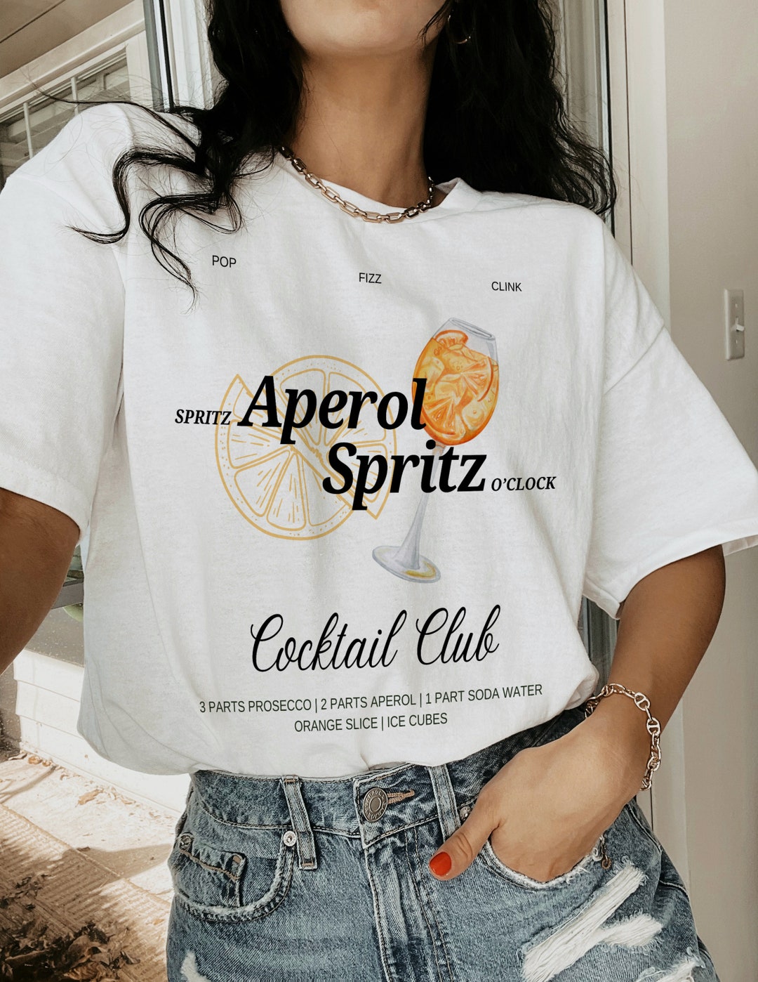 Aperol Spritz Cocktail Club Drinking Shirt Cocktail Lover Shirt ...