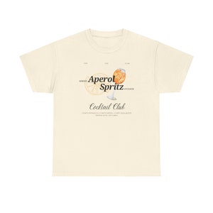 Aperol Spritz Cocktail Club Drinking Shirt Cocktail Lover Shirt ...
