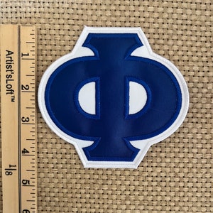 Greek Sorority 4 Inch Greek Letter Iron on Patches Delta Sigma Theta Alpha Kappa Alpha Zeta Phi ...