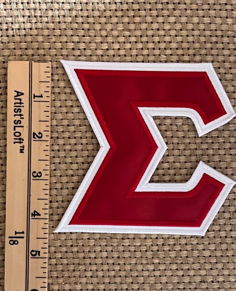 Greek Sorority 4 Inch Greek Letter Iron on Patches Delta Sigma Theta Alpha Kappa Alpha Zeta Phi ...