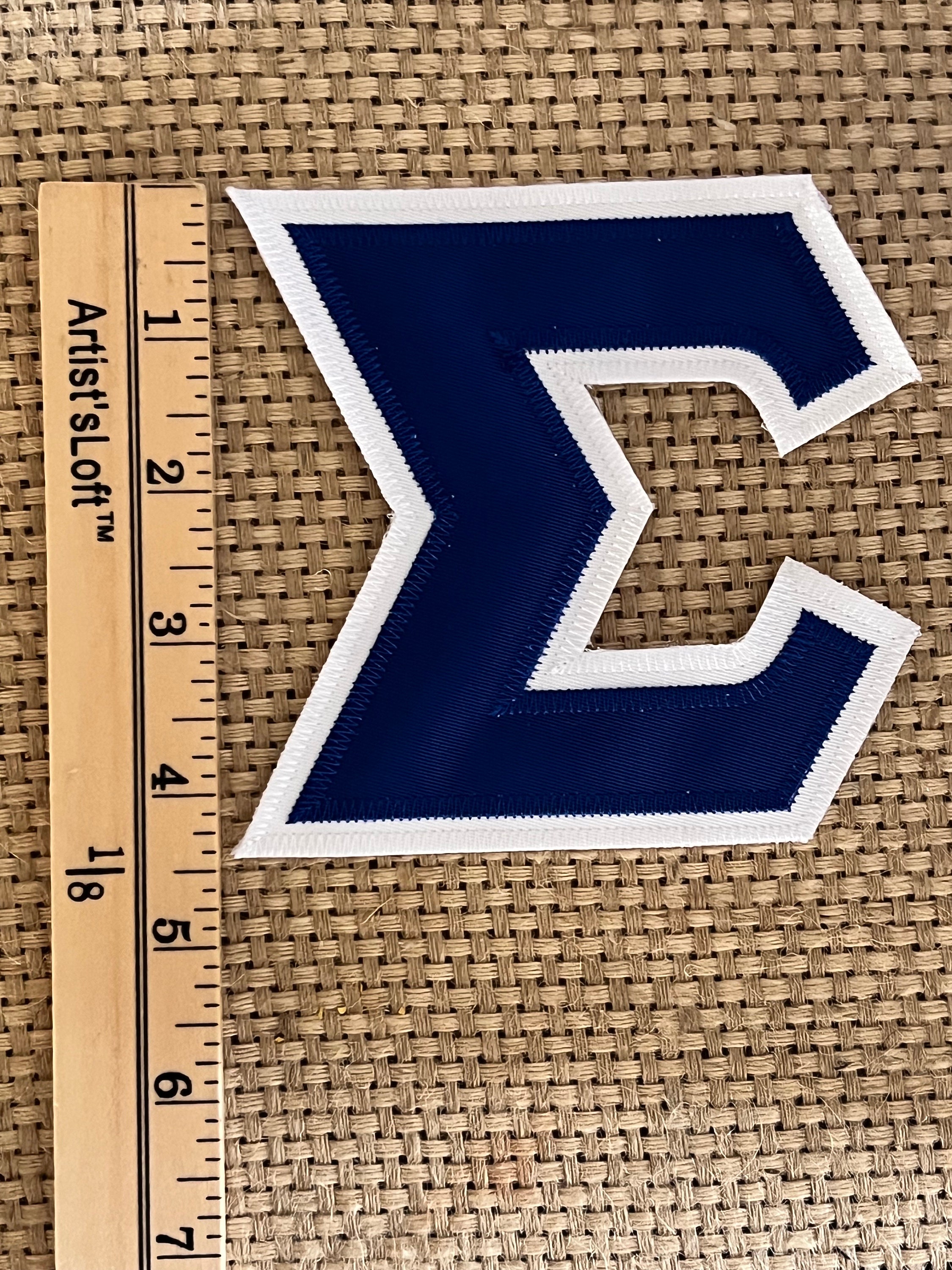 Greek Frat 4 Inch Greek Letter Iron on Patches Alpha Phi Alpha Phi Beta ...