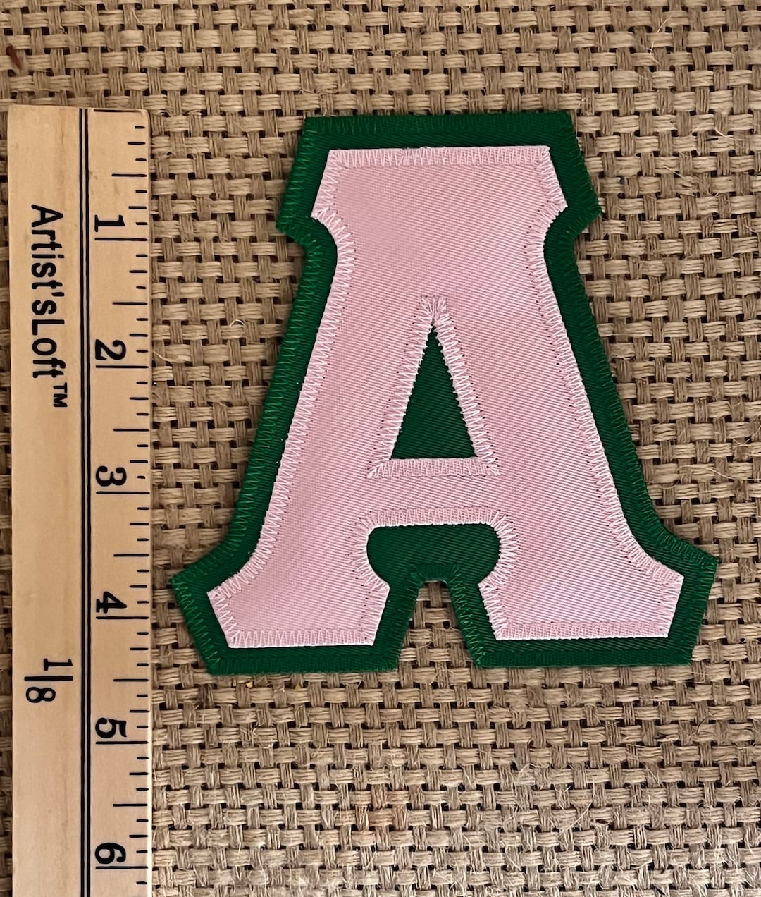 Greek Sorority 4 Inch Greek Letter Iron on Patches Delta Sigma Theta ...