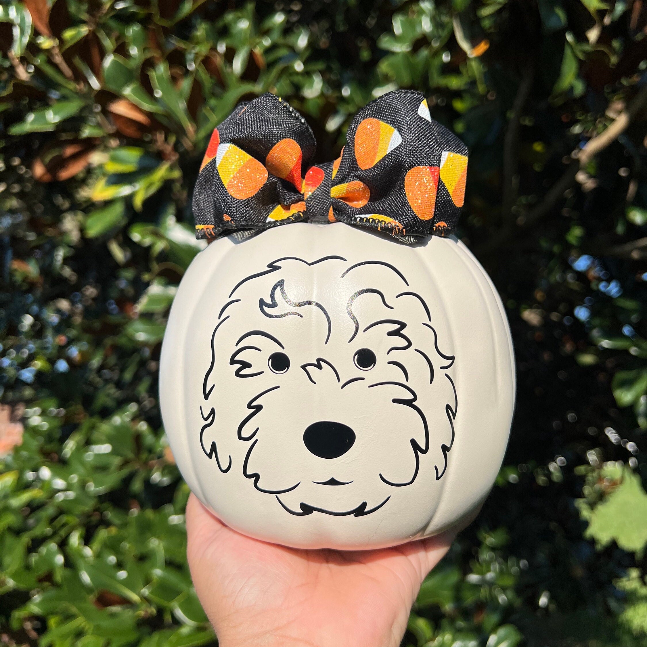 Golden Doodle Labradoodle Halloween Pumpkin Fall Dog Puppy - Etsy