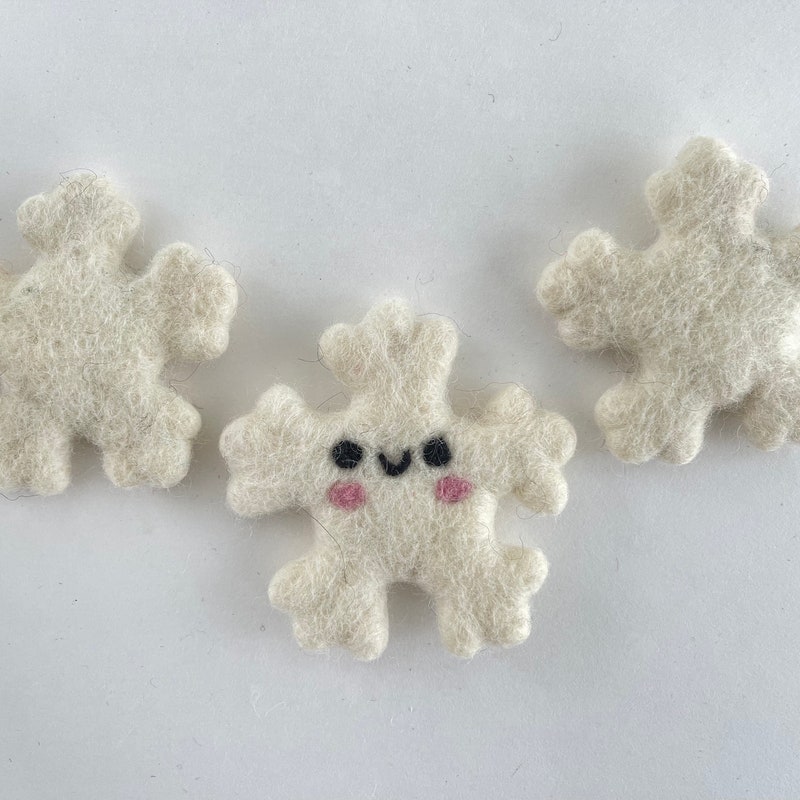 Felt Snowflake - Etsy