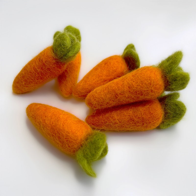 Felt Carrots - Etsy