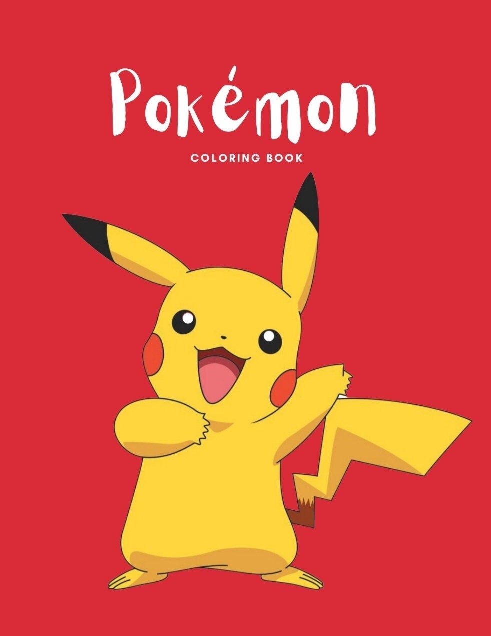 Red Pokemon Coloring Pages