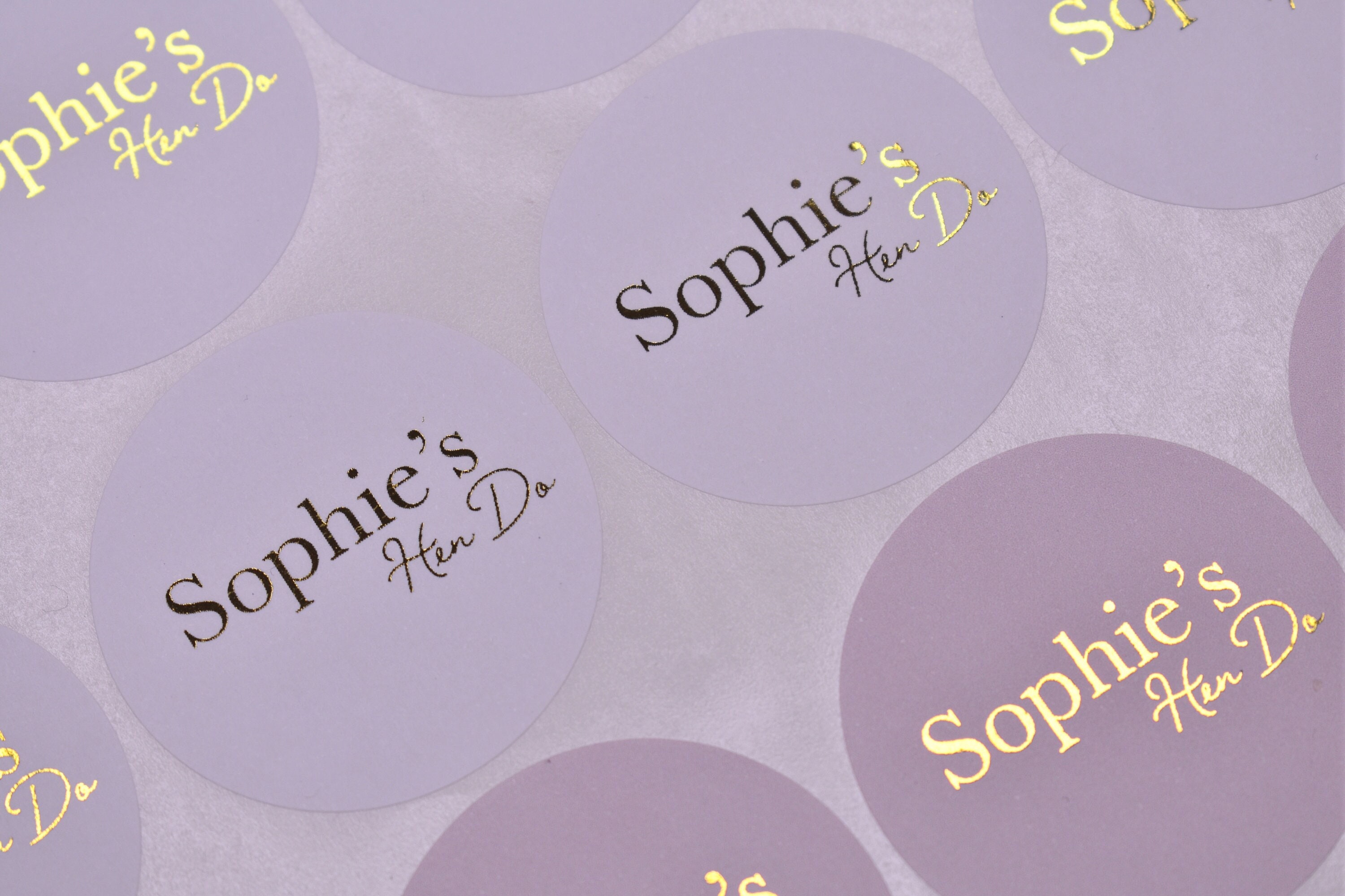 Classic Hen Do Stickers Hen Party Foiled Event Sticker - Etsy UK