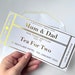 Personalised Foiled Golden Ticket Personalised Token - Etsy