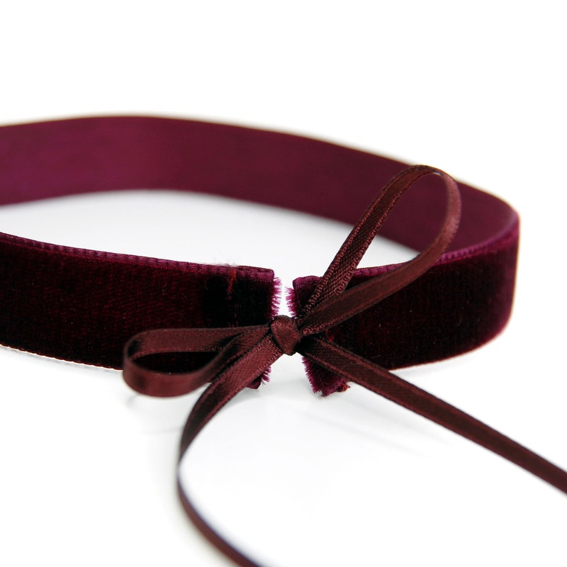 Velvet Choker - Etsy