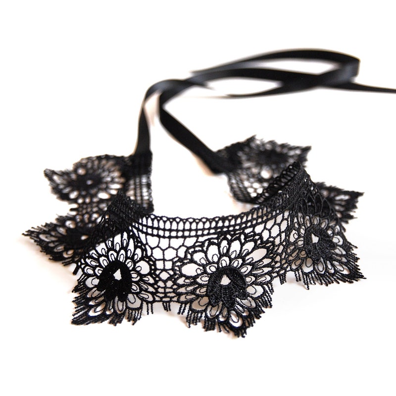 Black Choker - Etsy