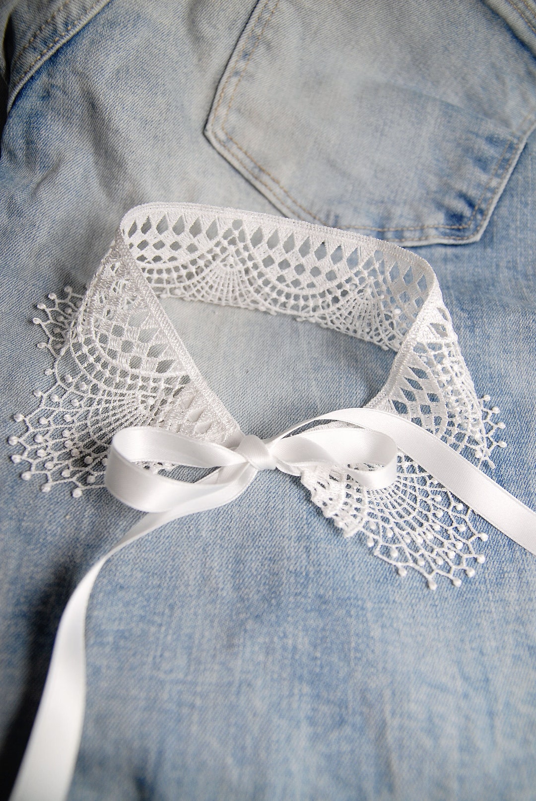 PEARLS OF DEW Delicate, Elegant, off White Lace Choker, Which is ...