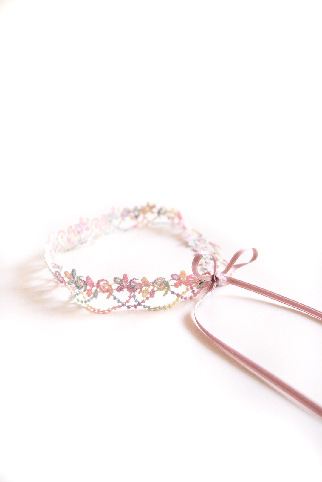 CANDY CHOKER - Pastel-colored, Colorful, Sugar-sweet Lace Choker That ...