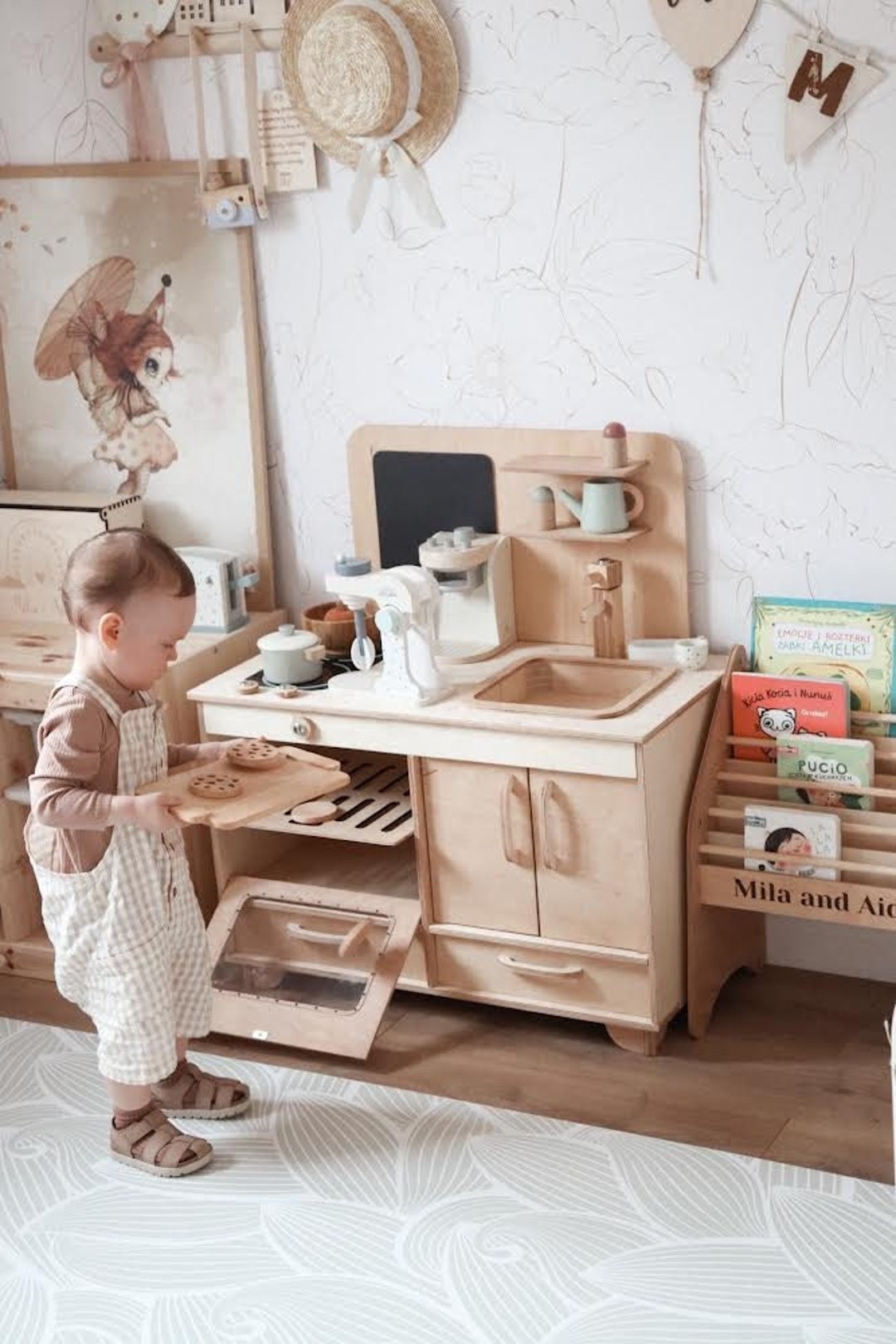 Pretend Play Ideas, Kids Kitchen, Montessori Furniture, Nursery Decor ...