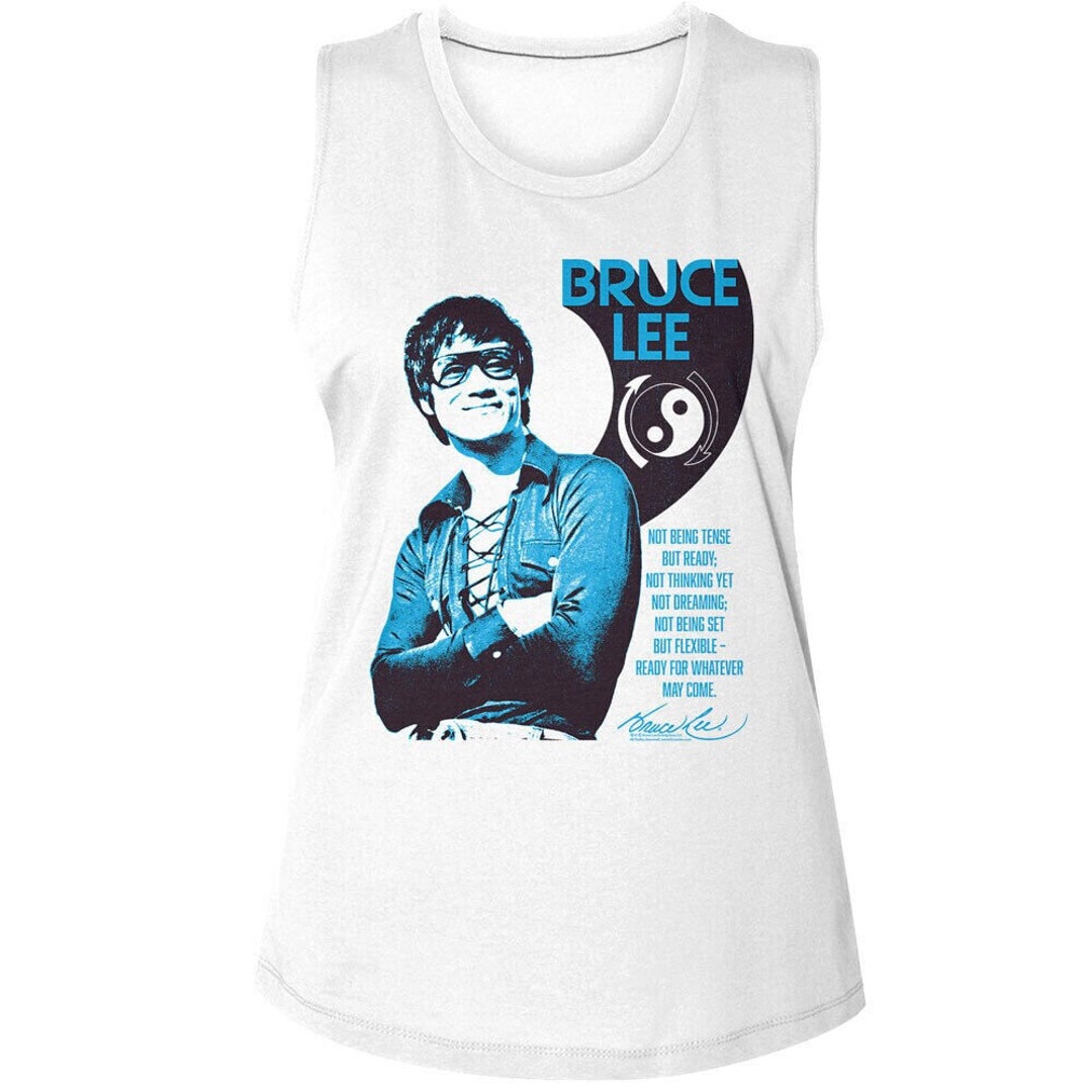 Bruce Lee Tank Top Ready for Whatever May Come Women's Tees - Etsy