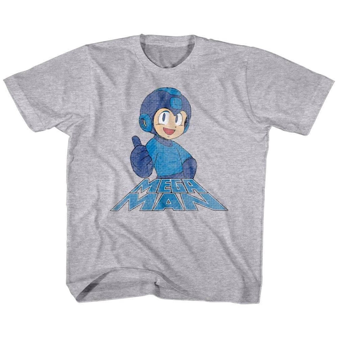 Mega Man Shirt Thumbs up Capcom Nintendo Gamer Kids Tees - Etsy