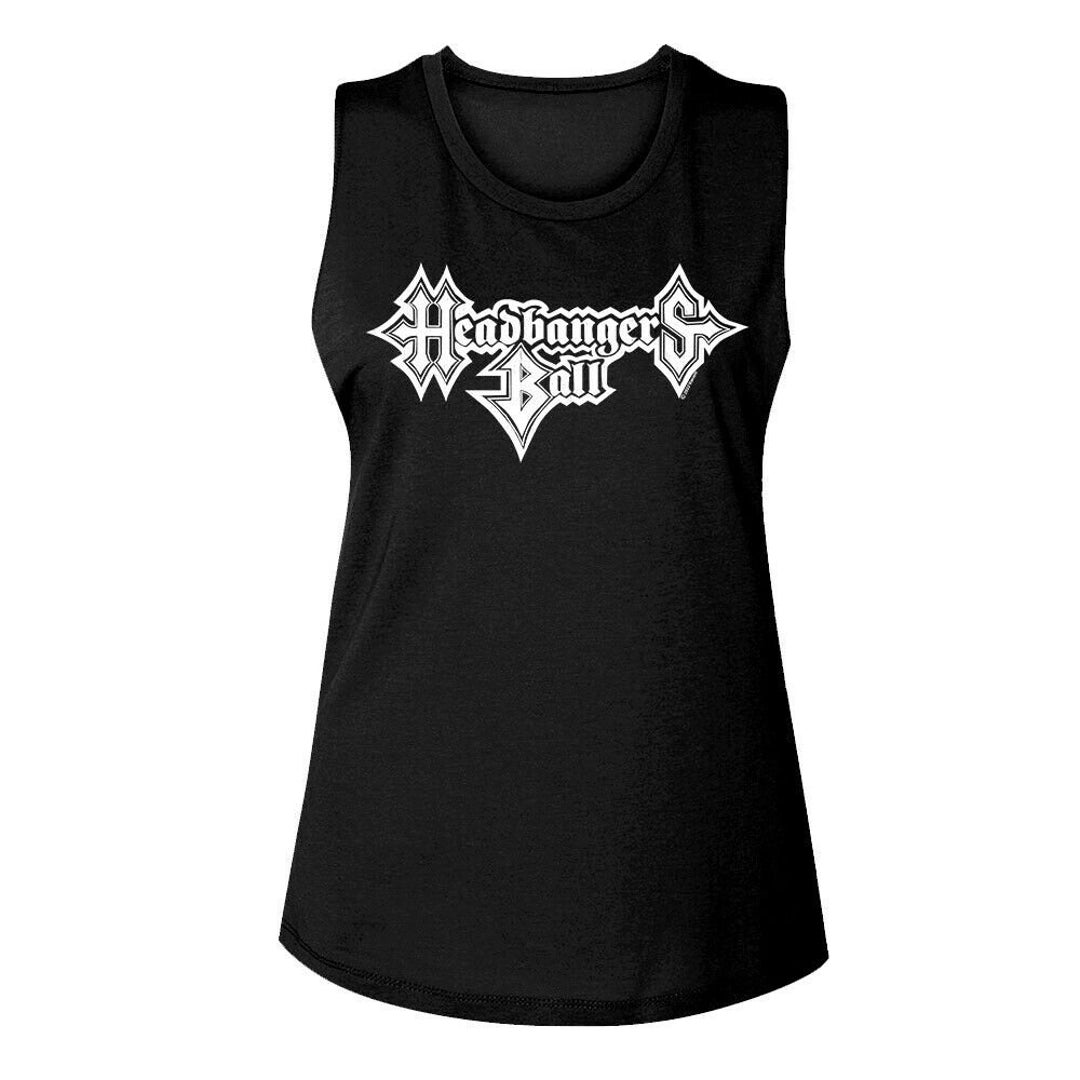MTV Headbangers Ball Vintage Logo Women's Tank Top America Music ...