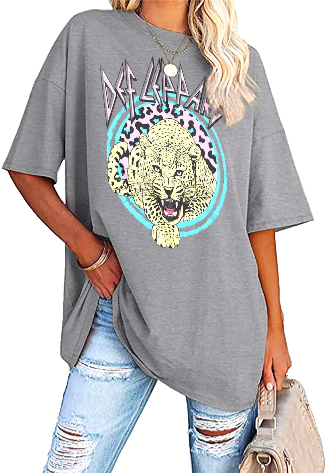 Def Leppard Pastel Leopard Women's T Shirt Def Leppard - Etsy