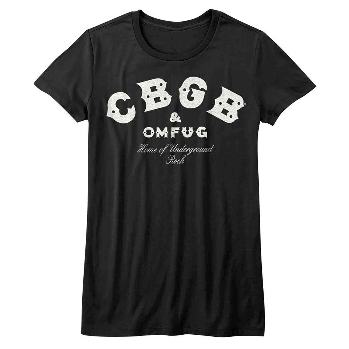 CBGB Womens T Shirt Black Logo Tshirt Home of Underground Rock | Etsy