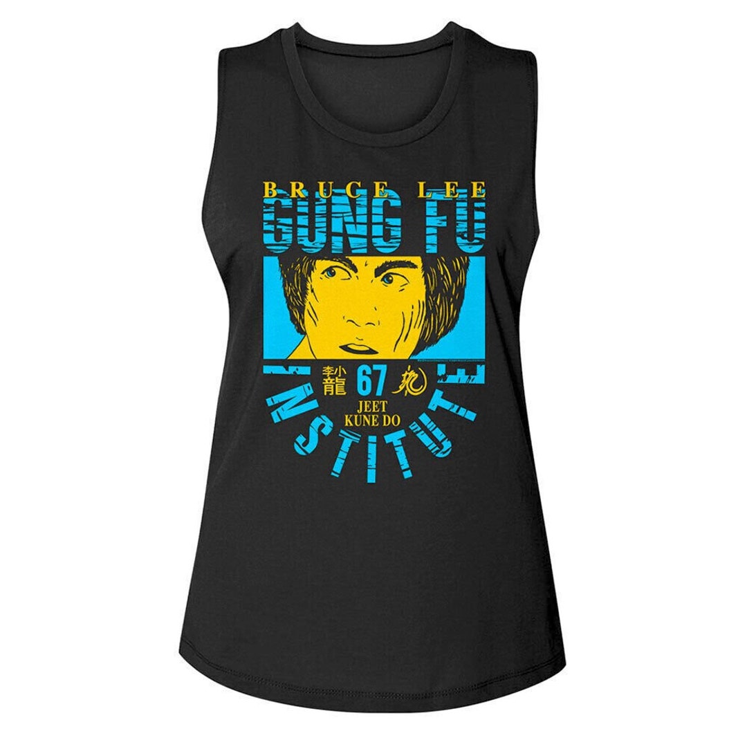 Bruce Lee Women's Tank Top Gung Fu Jeet Kune Do Close-up Tees - Etsy