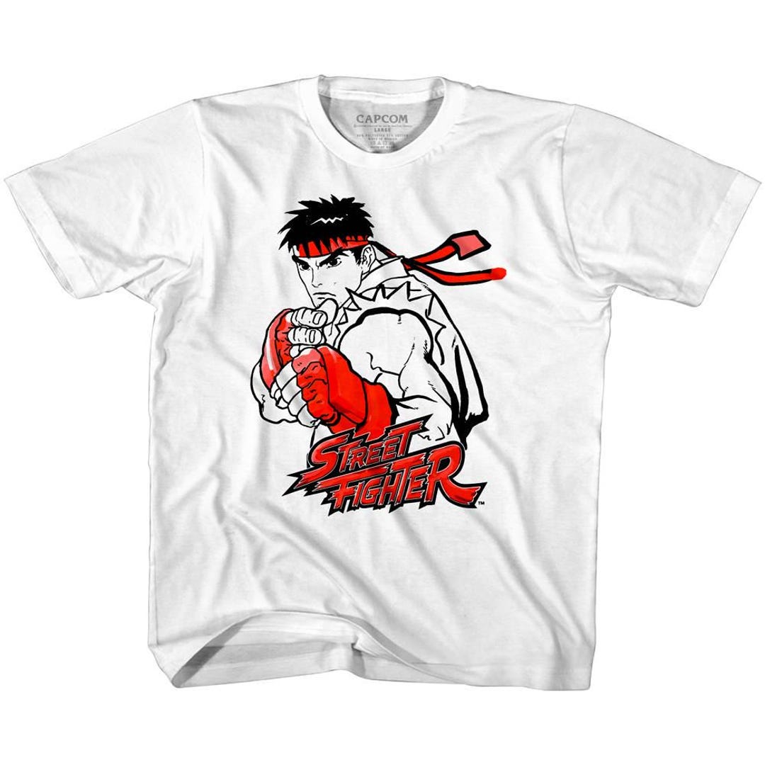 Street Fighter Kids Shirt Ryu Combat Stance Video Gaming T-shirts - Etsy