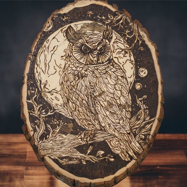 Wood Burned Art - Etsy