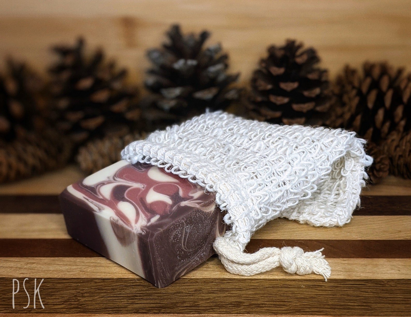 Natural Ramie Soap Bag - Soap Saver, Gentle Exfoliating Soap Pouch ...