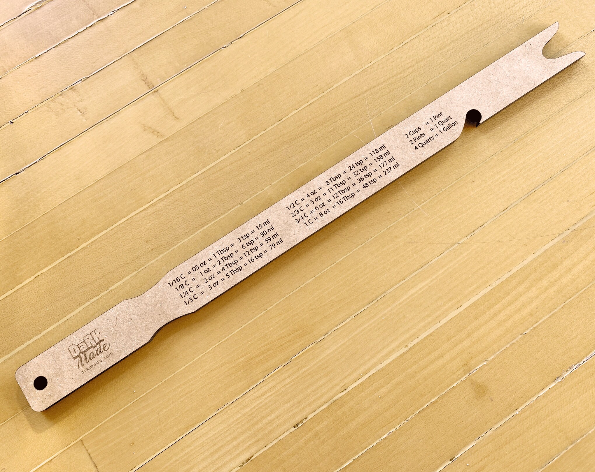 Wooden Utensil Oven Push Pull Kitchen Measurement - Etsy