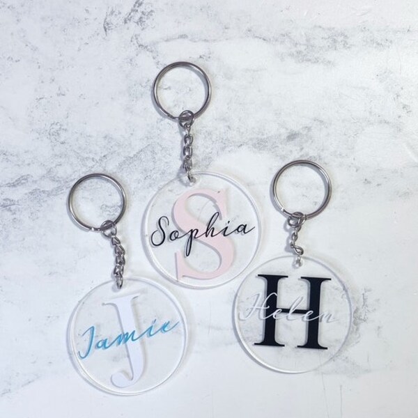 Acrylic Keychain - Etsy