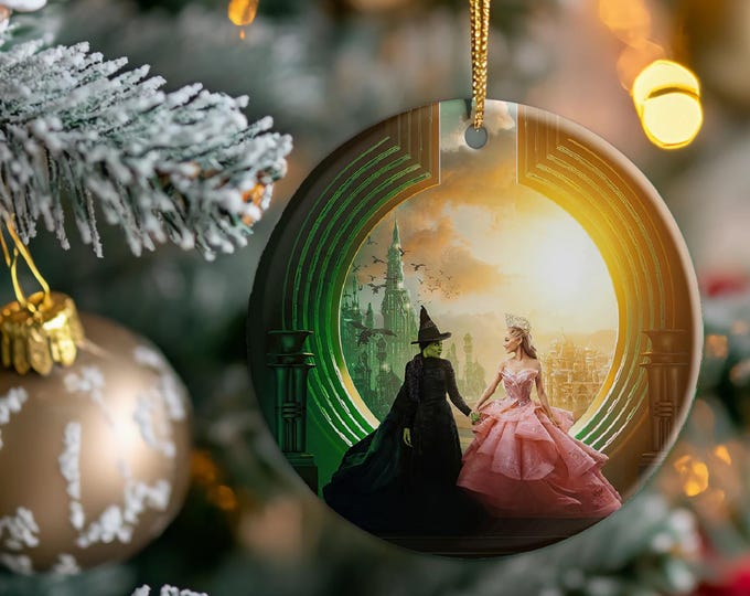 Wicked Wreath, Decor for Front Door, Wicked Movie Inspired - Etsy