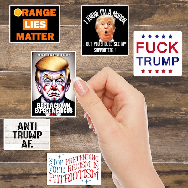 F Trump Sticker - Etsy