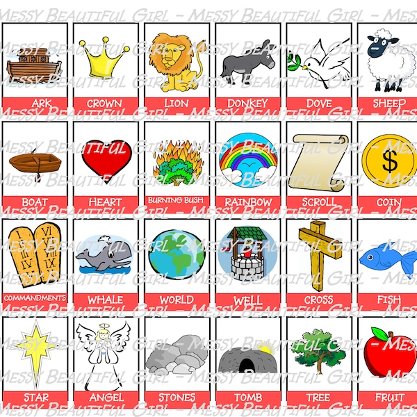 Guess Who Bible Characters Jw Game - Etsy