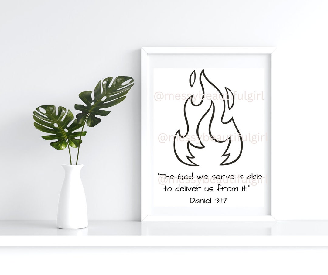 Fiery Furnace Activity Sheet - Instant Download - Etsy