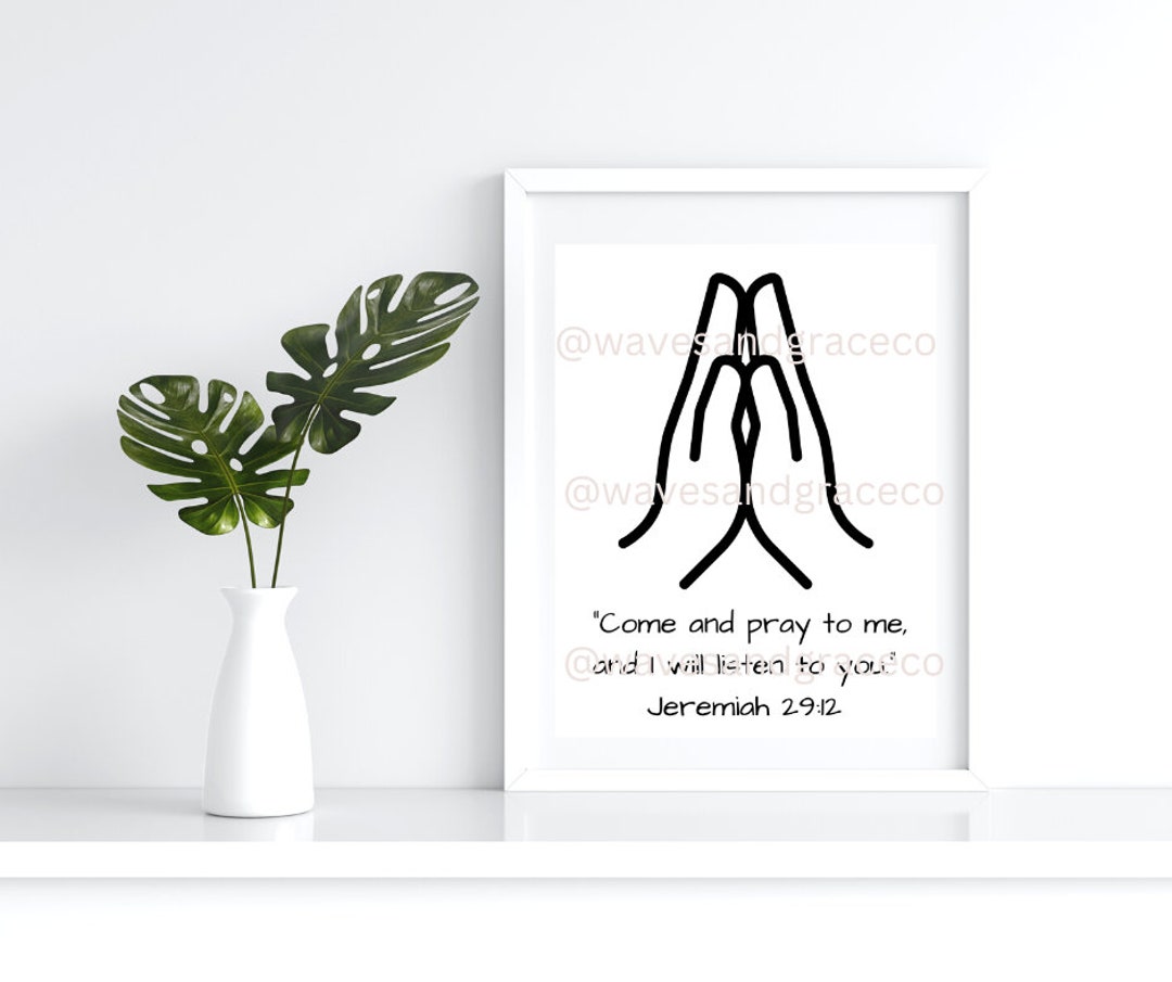 Prayer Activity Sheet - Instant Download - Etsy